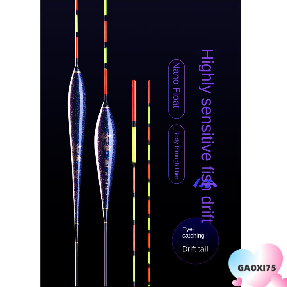 GOXI75 Fishing Lure Float, Slip Drift Tube Sensitive Floats Bobbers ...