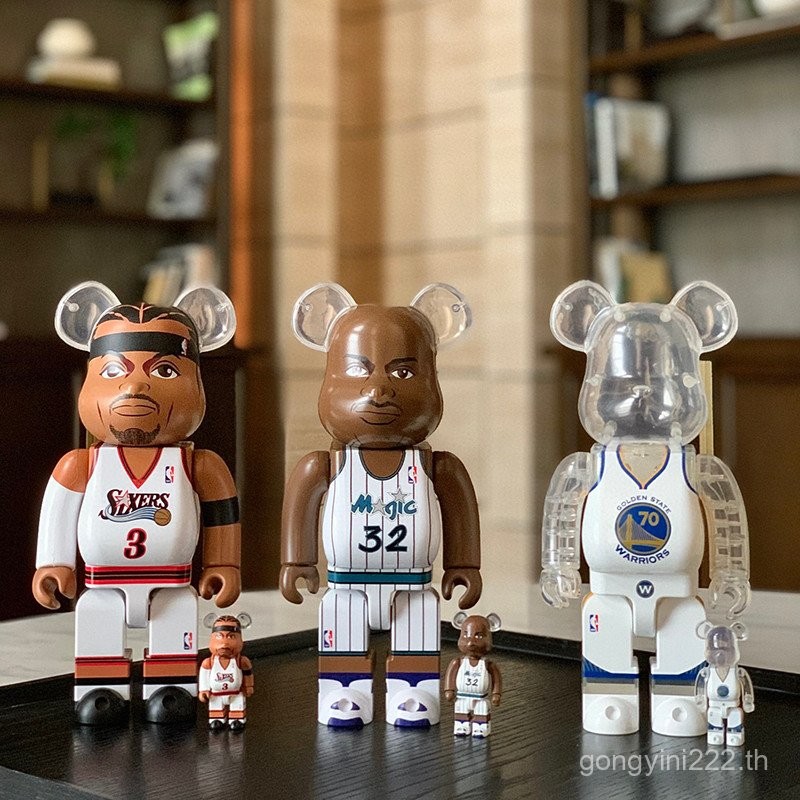 Spot bearbrick หมีรุนแรง NBA ตั้งโชว์ครบรอบ70ปี23 Efelin 8 Building ...