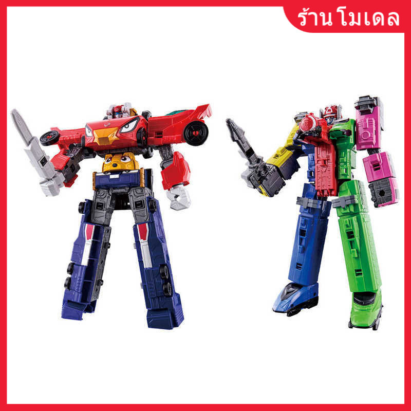 (ส่วนลดร้านค้าใหม่) Bandai DX Sentai Universe Rapid Train Express King ...