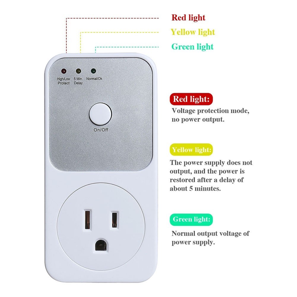 【Good】Automatic Voltage Protector Automatic Voltage Protection Long ...