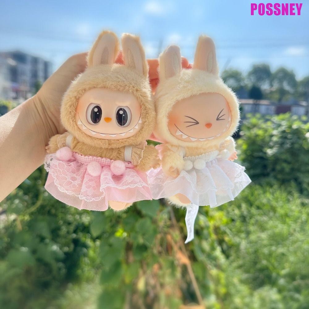 Possney นั่ง Party Labubu ตุ๊กตาเสื้อผ้า, ผ้า Dress Up Labubu ตุ๊กตาชุด ...