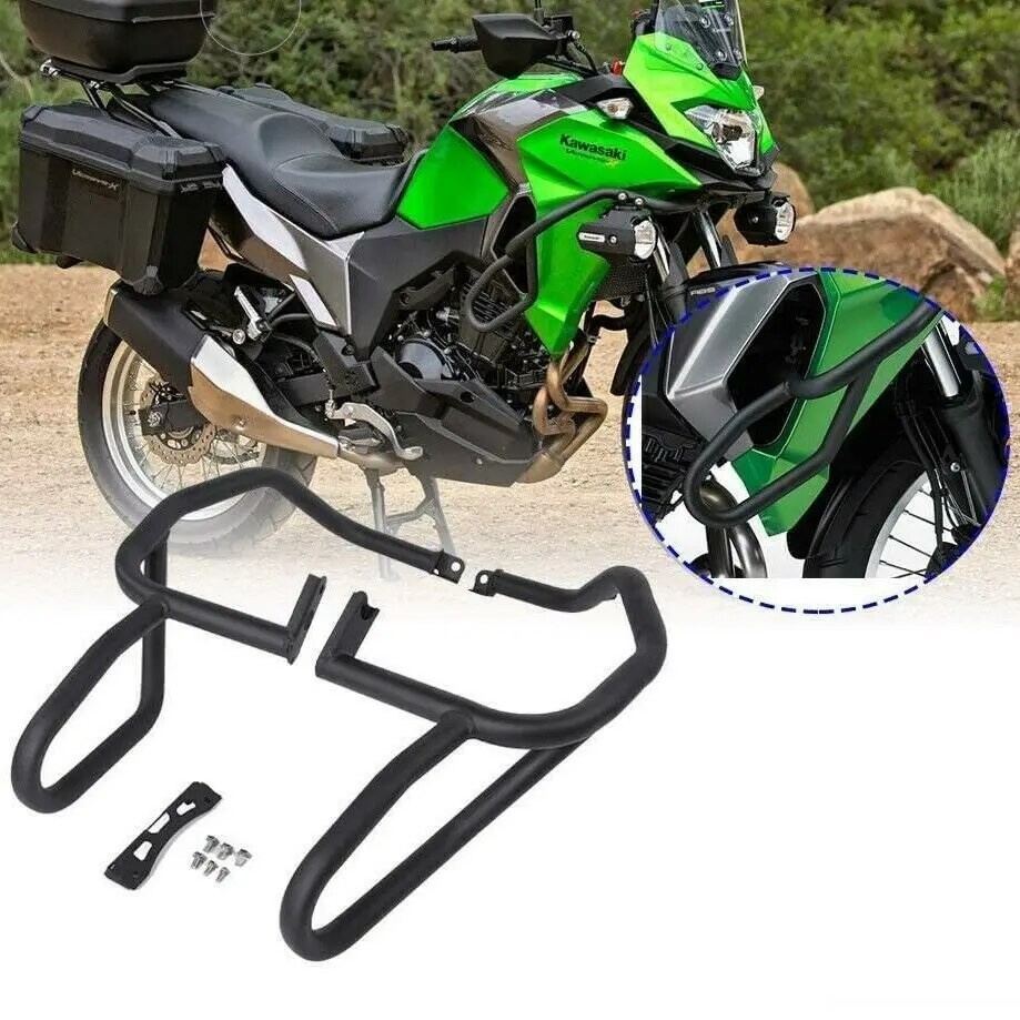 BP Highway Freeway Engine Guard Crash Bars for Kawasaki Versys X-300 ...