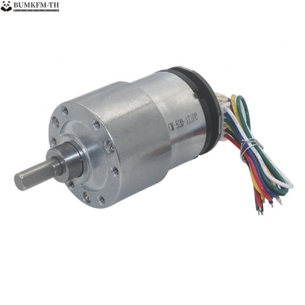 Heavy Duty 12V DC Gear Motor JGB37 520 พร้อม Encoder และการก่อสร้าง ...