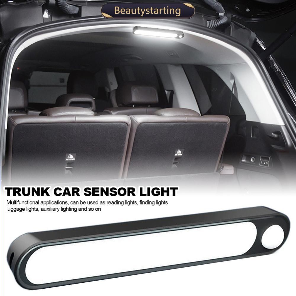 Beautystarting รถ Trunk Sensor Light ชั้น Trunk Hood USB ชาร์จอัตโนมัติ ...