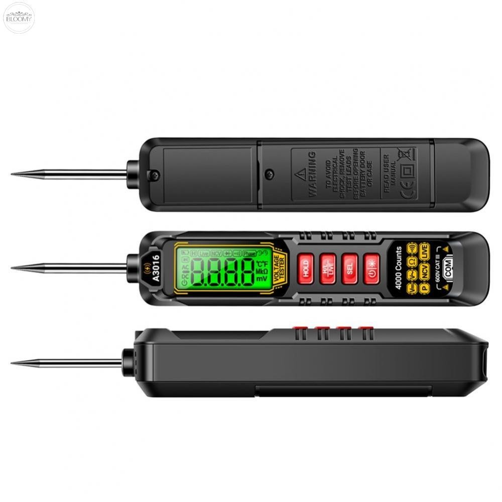 【BLOOMY】Multi Function Digital Test Pen for Voltage and Resistance with ...