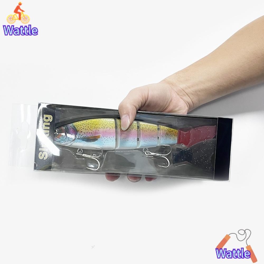 WATTLE เหยื่อไบโอนิค, 23 ซม.105G 5 ส่วน 2 ส่วนเหยื่อตกปลา, 2025 Bass Crankbaits Hard Eyes ...