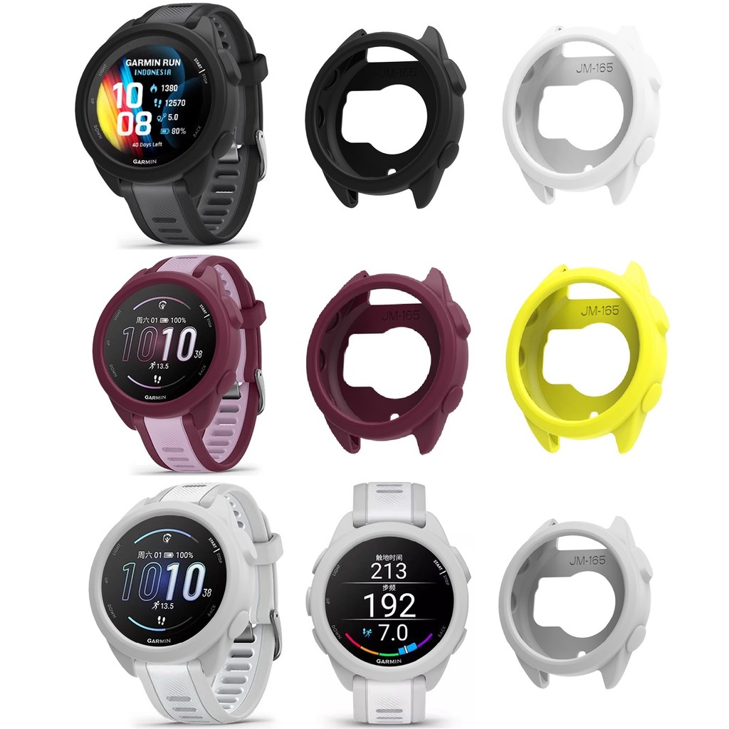 ฝาครอบเคส TPU แบบนุ่มสําหรับผู้เบิกทาง Garmin Forerunner 165 Music Slim ...