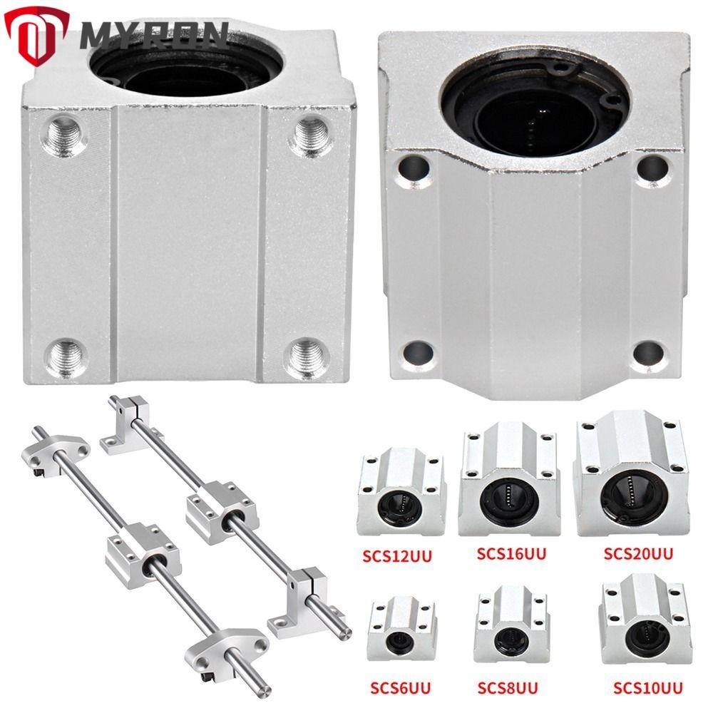 Myron Linear Ball Bearing, Aluminium SCS16UU SCS20UU สไลด์ Bushing ...