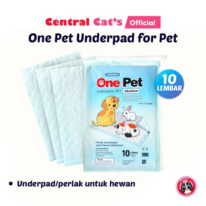 Underpad One Pet by Onemed Perlak Animal บรรจุ 10 แผ่น | Shopee Thailand