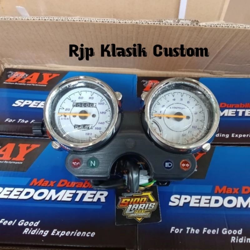 Putih LAYAR Yamaha RX King Speedometer DAY Damper | Rx King Speedo ...