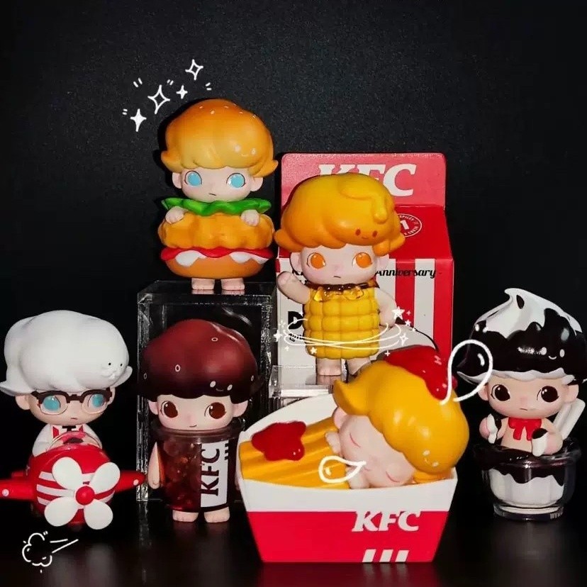 กล่องตาบอดร่วมงาน KFC DIMOO สำรวจดินแดนแห่งความอร่อย โมเดลที่ยืนยันแล้ว ...
