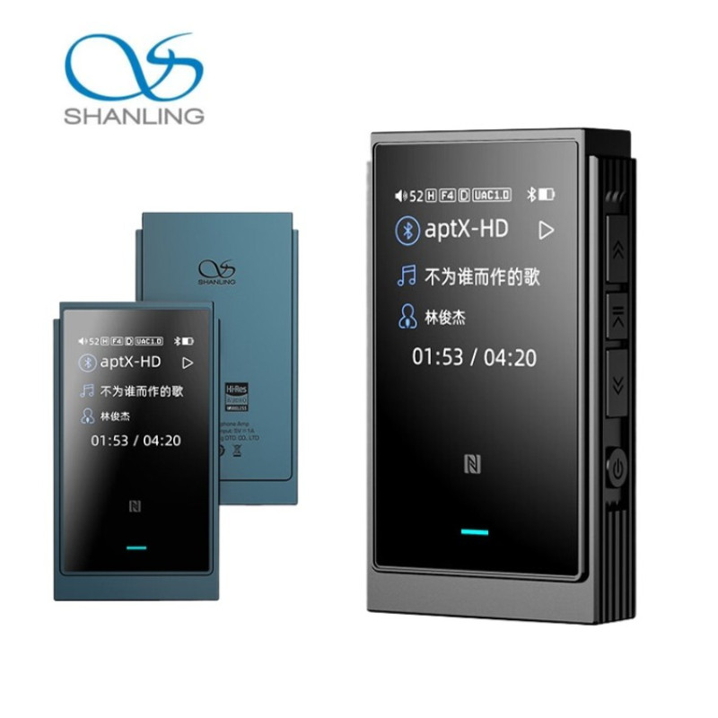 Shanling UP6 HIFI แบบพกพา USB DAC เครื่องขยายเสียงหูฟังบลูทูธ 5.2 Hi-Res Audio Dual ES9069Q AMP ...
