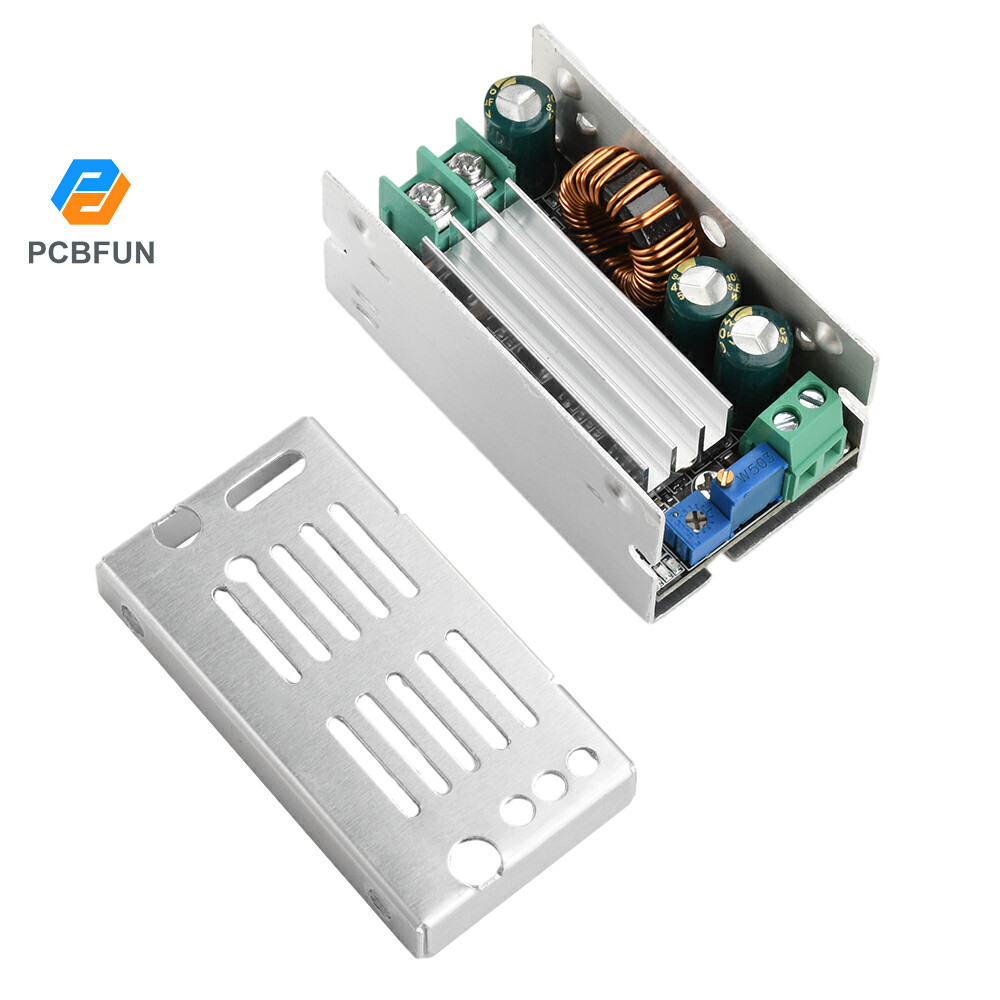 Pcbfun 150W 5A DC-DC Boost Converter โมดูลแบตเตอรี่ลิเธียม Step-Up เครื่องปรับแรงดันไฟฟ้าคงที่ ...