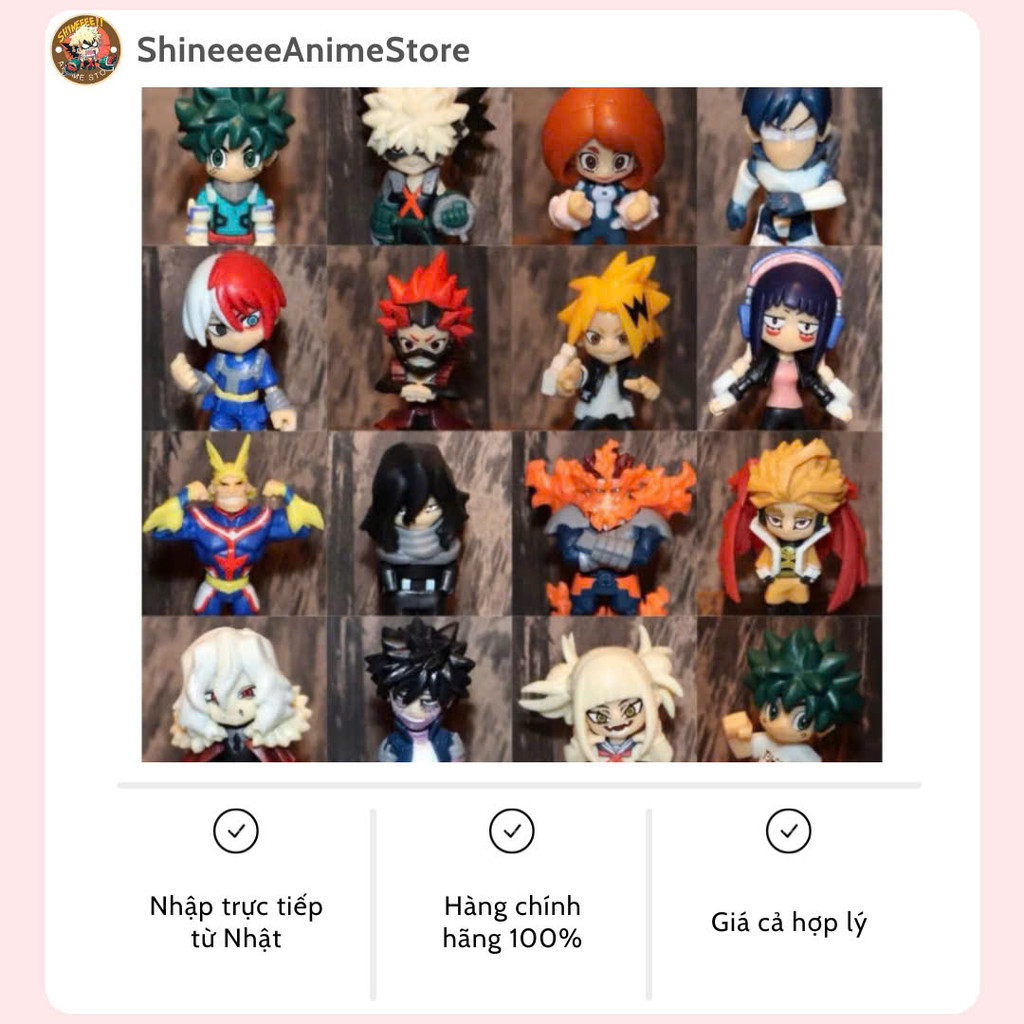 [GENUINE Japanese] MHA my Hero Academia Character mini Model/ฟิกเกอร์ ...