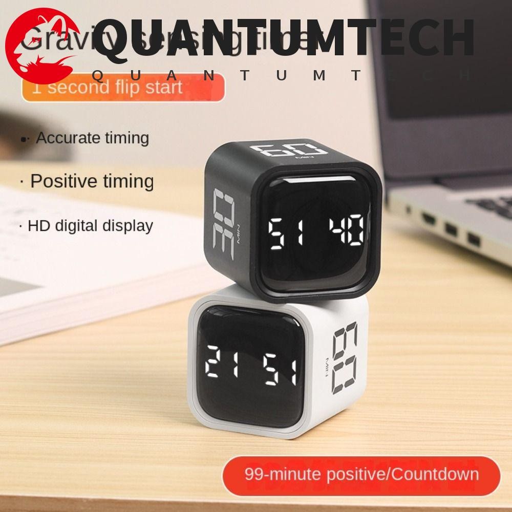 QUANTUMTECH Dual Modes Timer,ที่มีประสิทธิภาพ Counter Digital Timer,Mini Led Usb-cชาร์จDual Mode ...