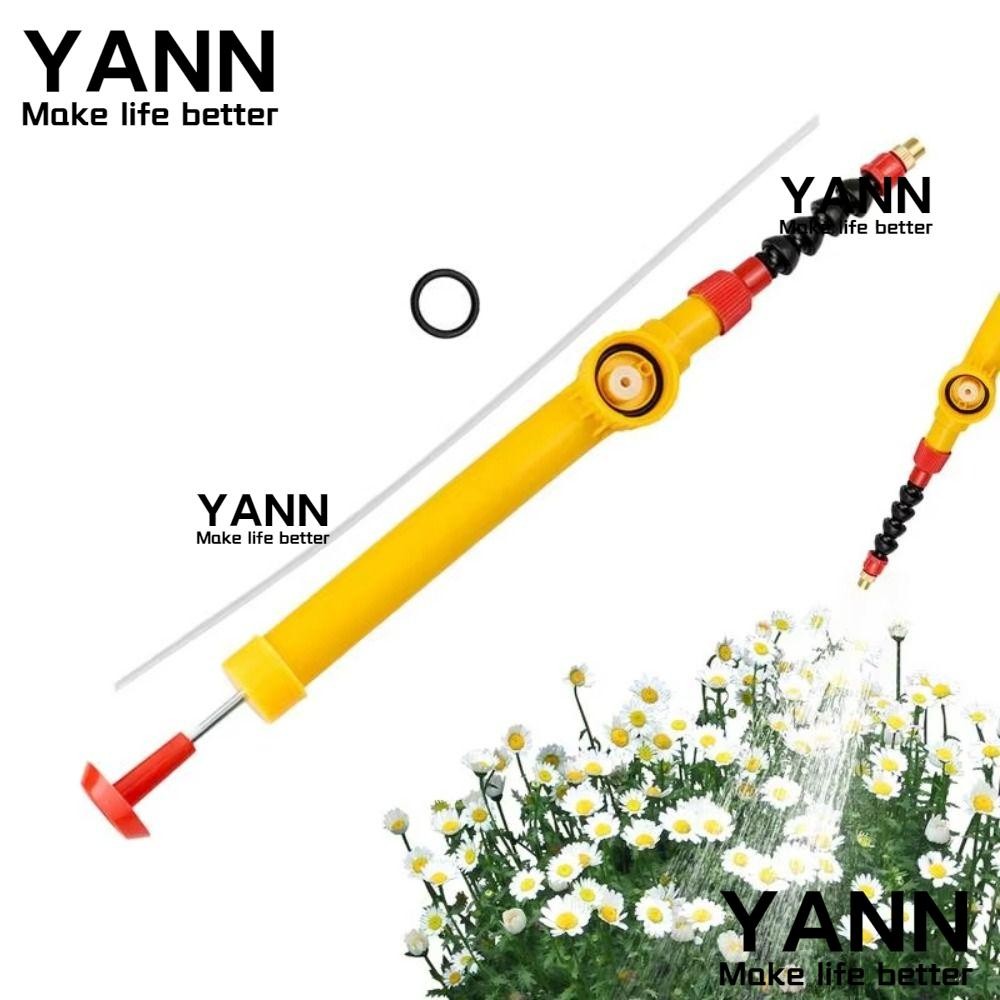 Yann1 เครื่องพ่นชลประทาน,แรงดันสูง 360 องศาปรับ Atomizing Misting หัวฉีด,แบบพกพา Universal Push ...