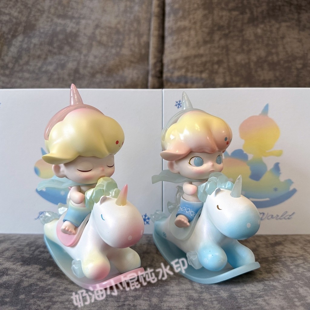 POP MART เพลงเขย่า dimoo ~ Dimoo Ice and Snow Shake Music มีกล่องและ ...