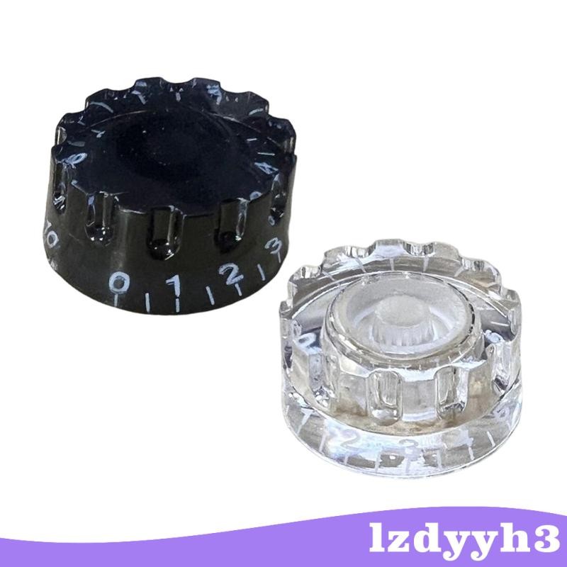 [Lzdyyh3] ลูกบิดกีตาร์ไฟฟ้าเปลี่ยนวินเทจเหยียบปุ่มควบคุมหมวกด้านบนปุ่มควบคุมระดับเสียงสําหรับ ...