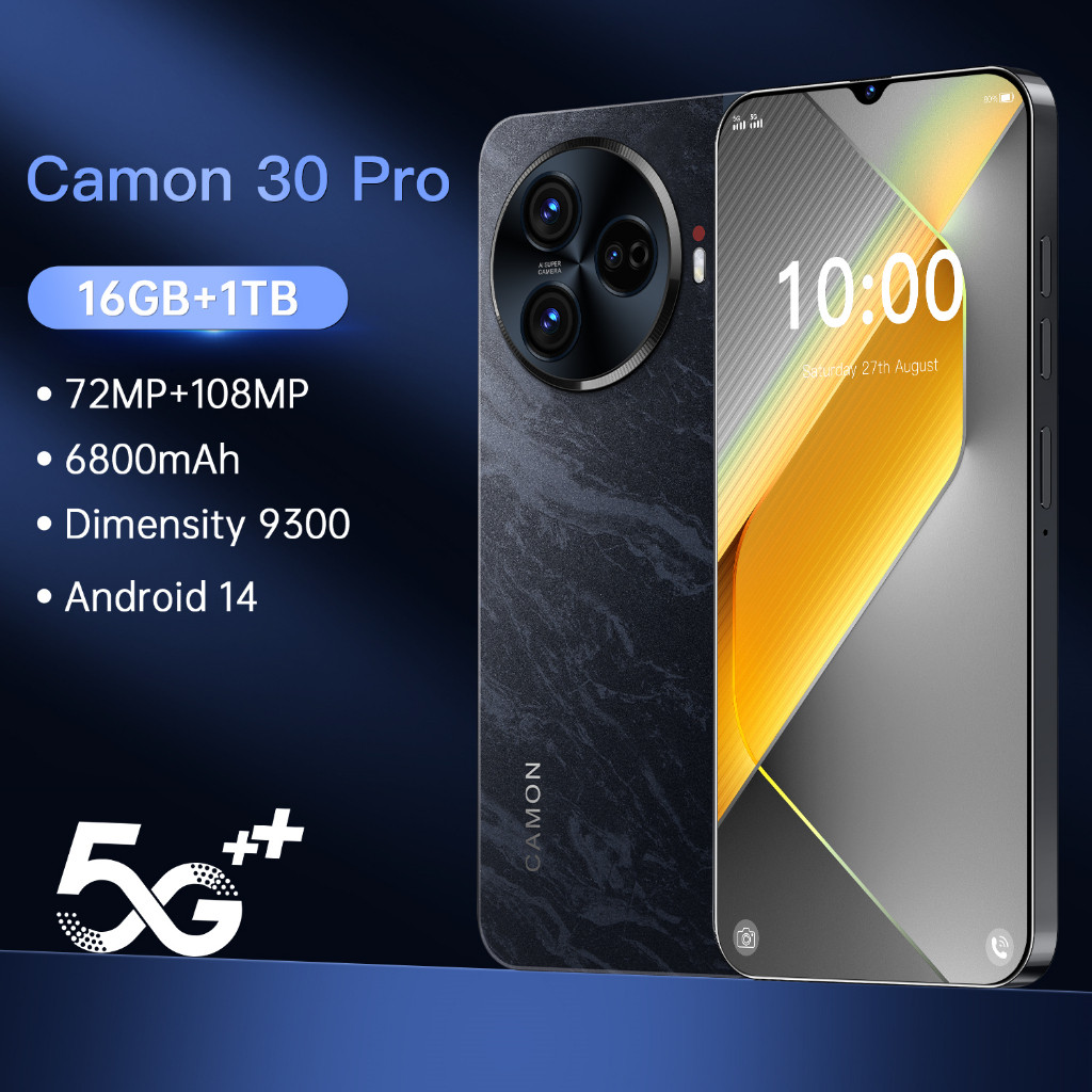 รุ่นใหม่ล่าสุดComan 30 Proโทรศัพท์มือถือ smart phoneโทรศัพ android12 ...