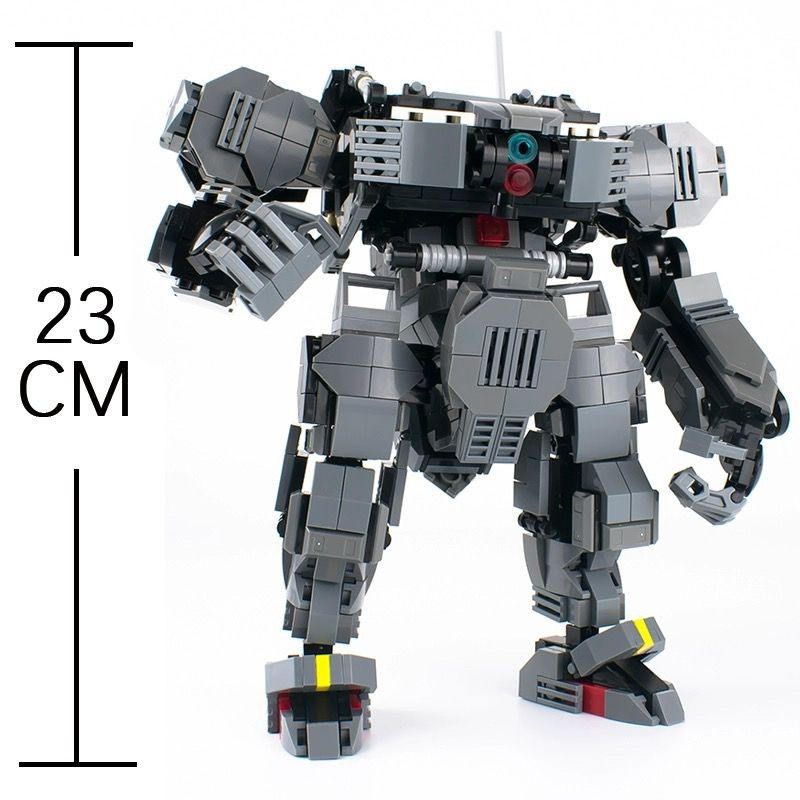 [ตุ๊กตาใหญ่] พร้อมสต็อกต้นฉบับประกอบบล็อกตัวต่ออนุภาค Mecha MOC Gunsa ...