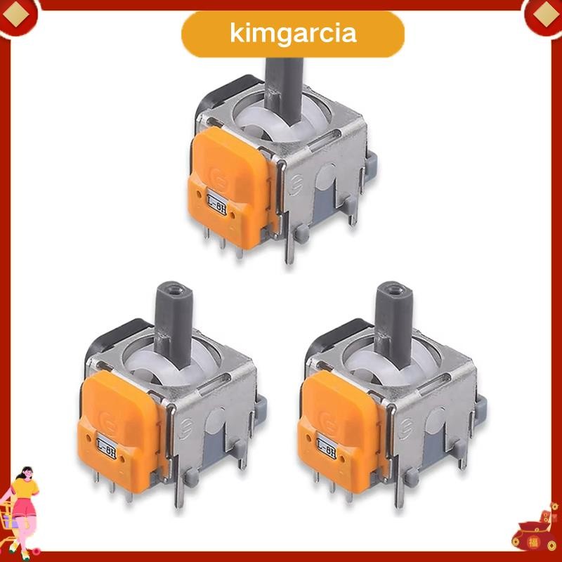 kimgarcia 3 แพ็ค 3D Analog Joystick Module Hall ตัวควบคุมแม่เหล็กไฟฟ้า Thumb Joystick Sensor ...
