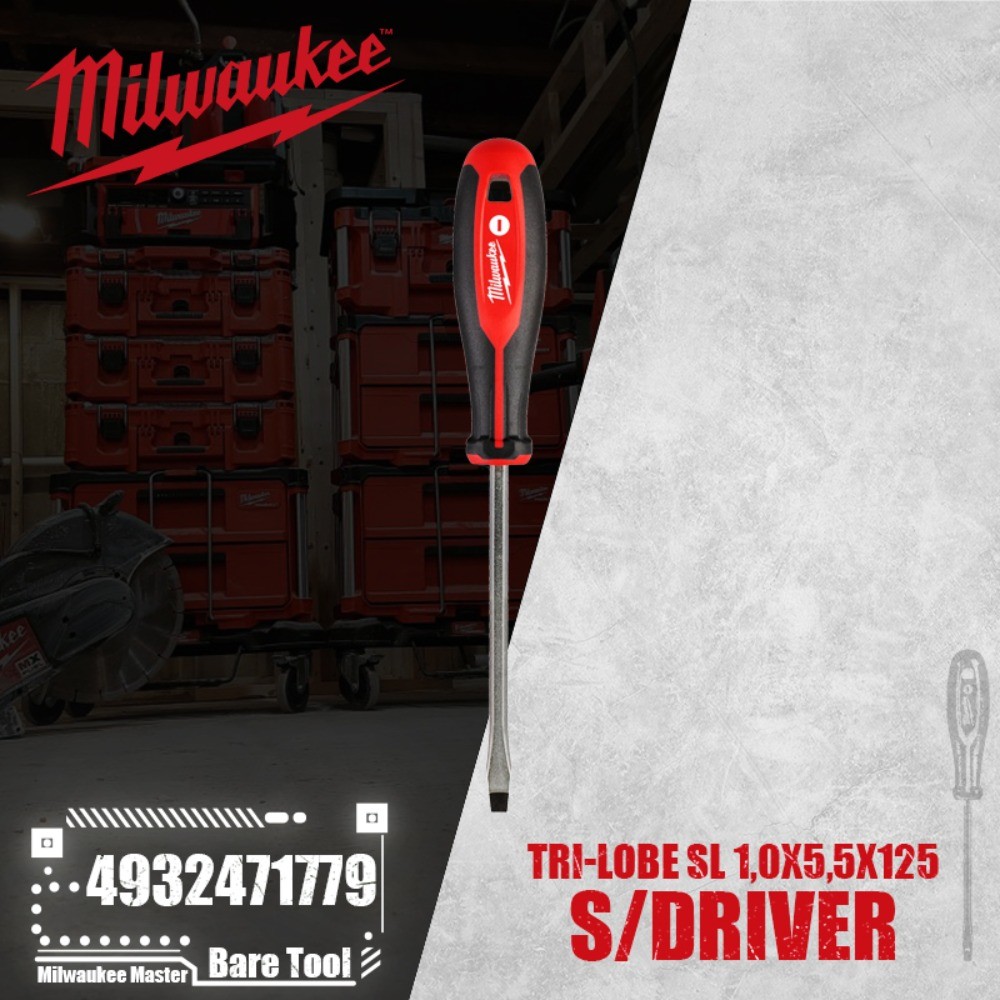 เครื่องมือมือไขควง Milwaukee Tri-lobe S/Driver | Shopee Thailand