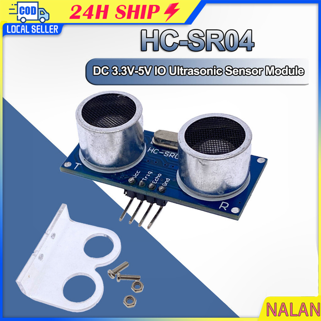 ร้านอยู่กทม.ultrasonic sensor hc sr04 เซ็นเซอร์วัดระยะทาง Arduino รองรับUNO R3/51/STM32 | Shopee ...