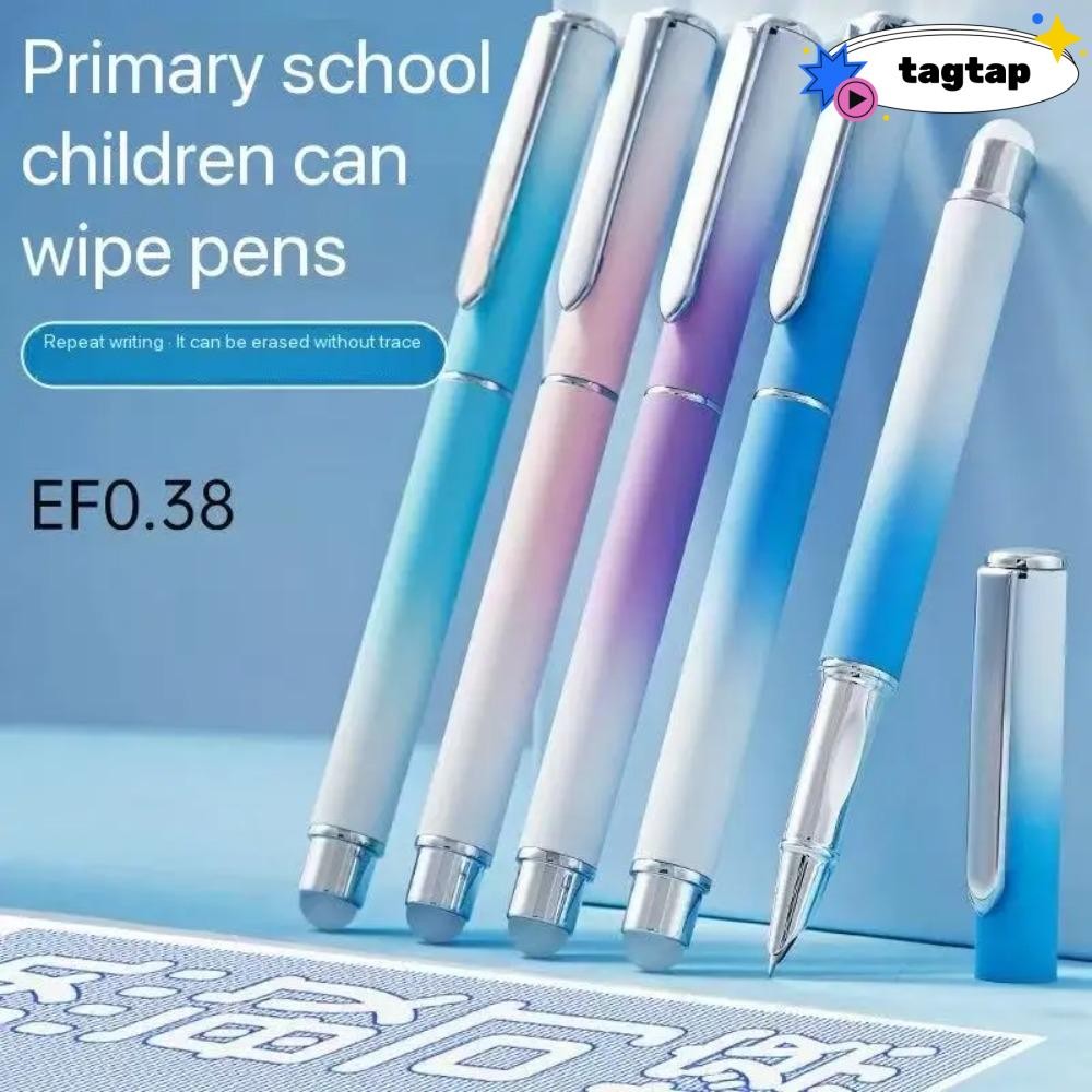 ปากกาหมึกซึม TAGTAP, ปากกาเจลสีสันสดใสปลาย 0.38 มม., หมึกเปลี่ยนได้ ...