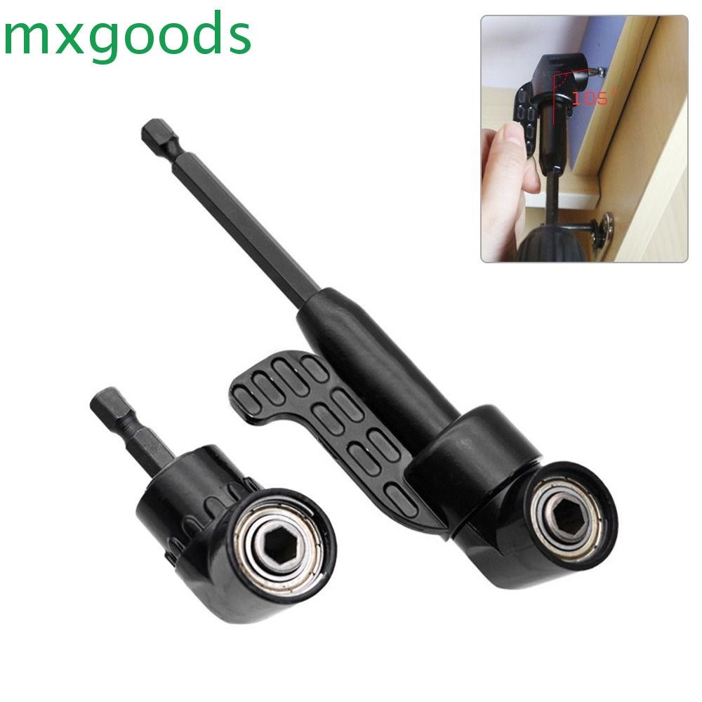Mxgoods ตัวยึดไขควงมุม,ข้อศอก1/4ขยายซ็อกเก็ตไขควง,สั้น/ยาวหกเหลี่ยม105องศาปรับมุมไดร์เวอร์ไขควง ...