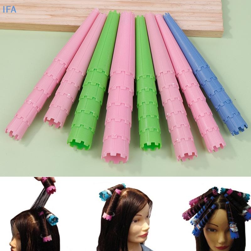 IFA 4 ขนาด 48 ชิ้น/ถุงเกลียวพลาสติก Perm Stick ผู้หญิง Magic Curly Hair ...