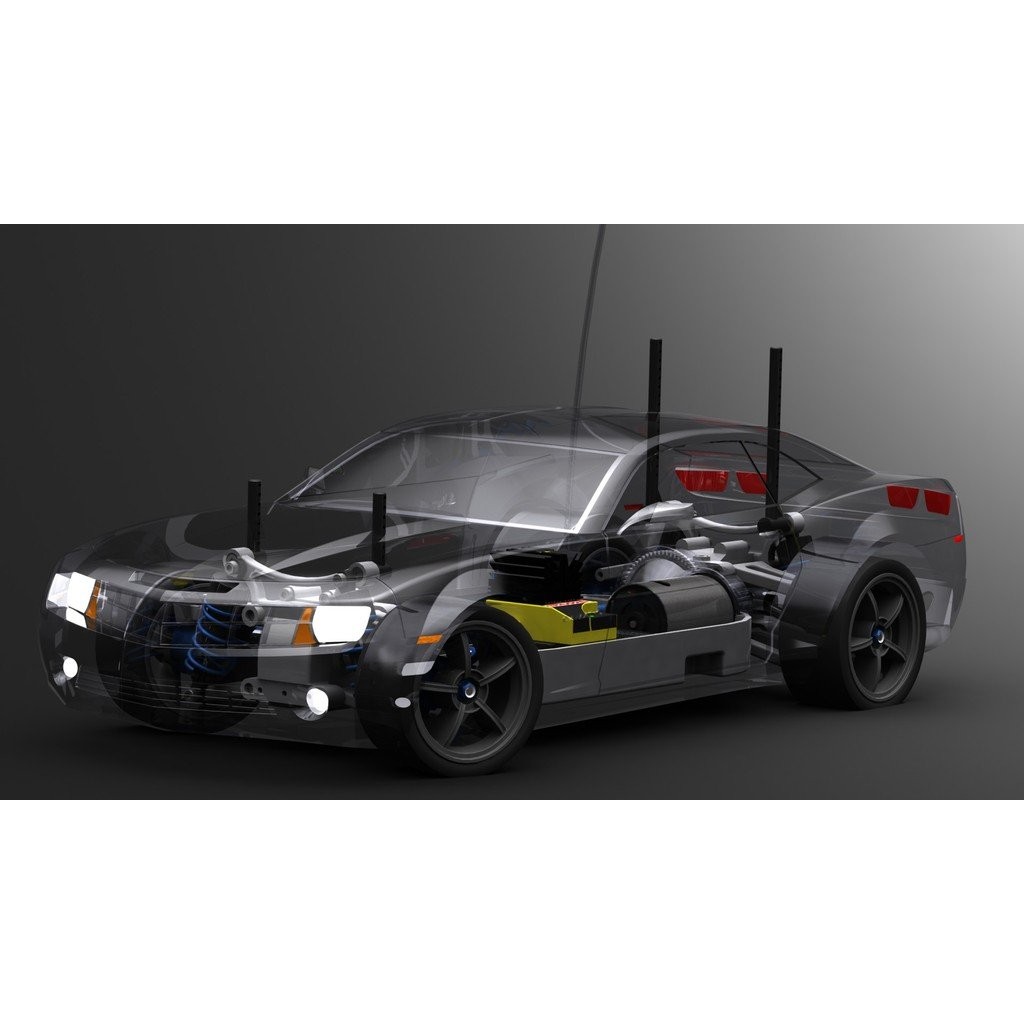 รถควบคุมระยะไกล Tamiya TT-01 จากญี่ปุ่น แบบจำลองการออกแบบ SolidWorks ...