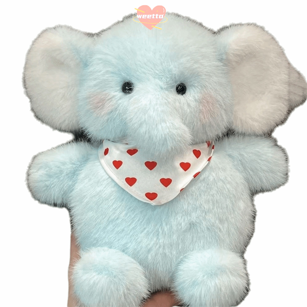 WETTO ตุ๊กตาสัตว์,ช้างหมี Otter Plush Companion ตุ๊กตา, Kawaii 8in Furry Plush Super Soft ...