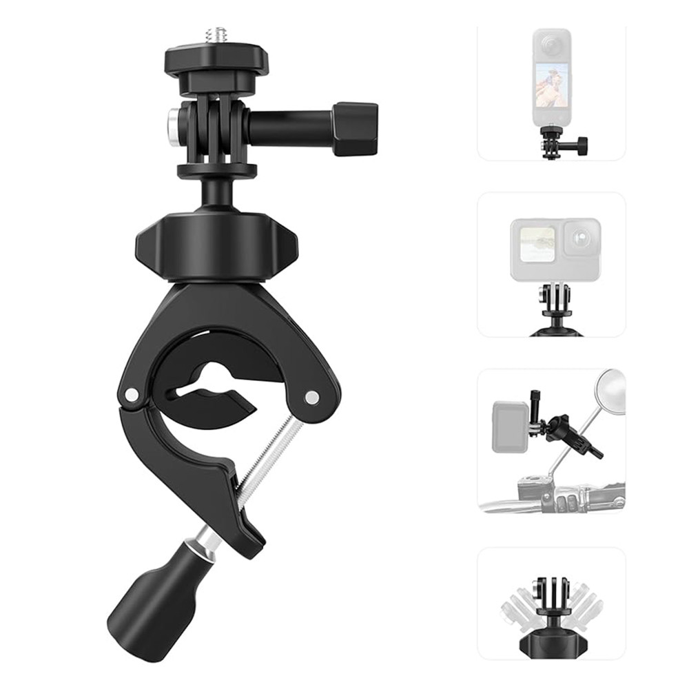 จักรยานรถจักรยานยนต์handlebar Mountอุปกรณ์เสริมขนาดใหญ่หลอดม้วนบาร์ ...