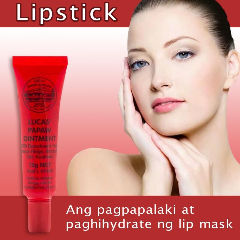 25G Lucas Papaw ointment Lip Balm Burn ointment chapped LIPS Balm Apollo Lip | Shopee Thailand