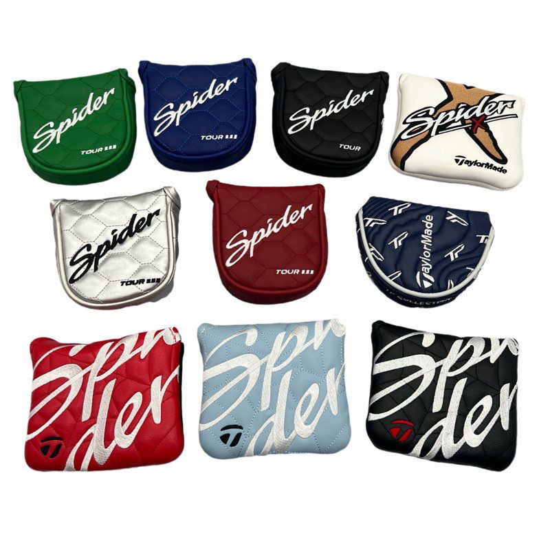 Taylormade Spider Golf Putter Cover เย็บปักถักร้อย Spider Design Golf ...