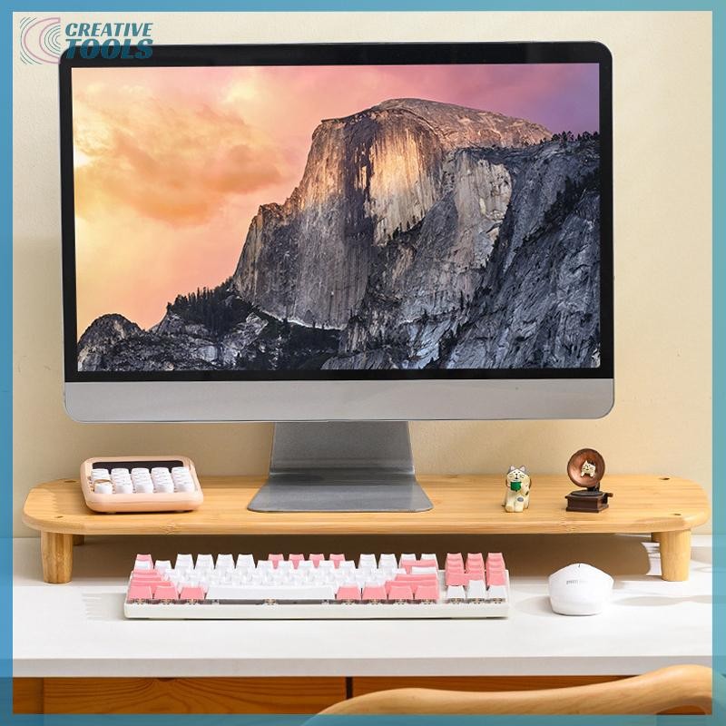พร้อมสต็อกจอคอมพิวเตอร์ Riser Holder PC Screen Stand Rack Desktop ...