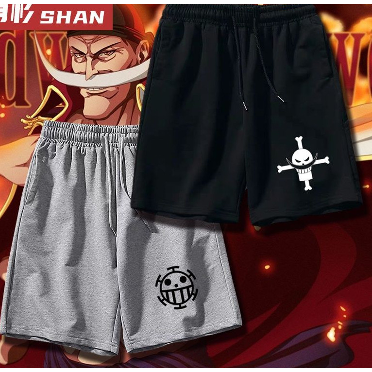 หมวกฟางวันพีซผ้าฝ้าย 100% ลูฟี่ หนวดขาว หมอ Luo Chao Cropped Pants ...