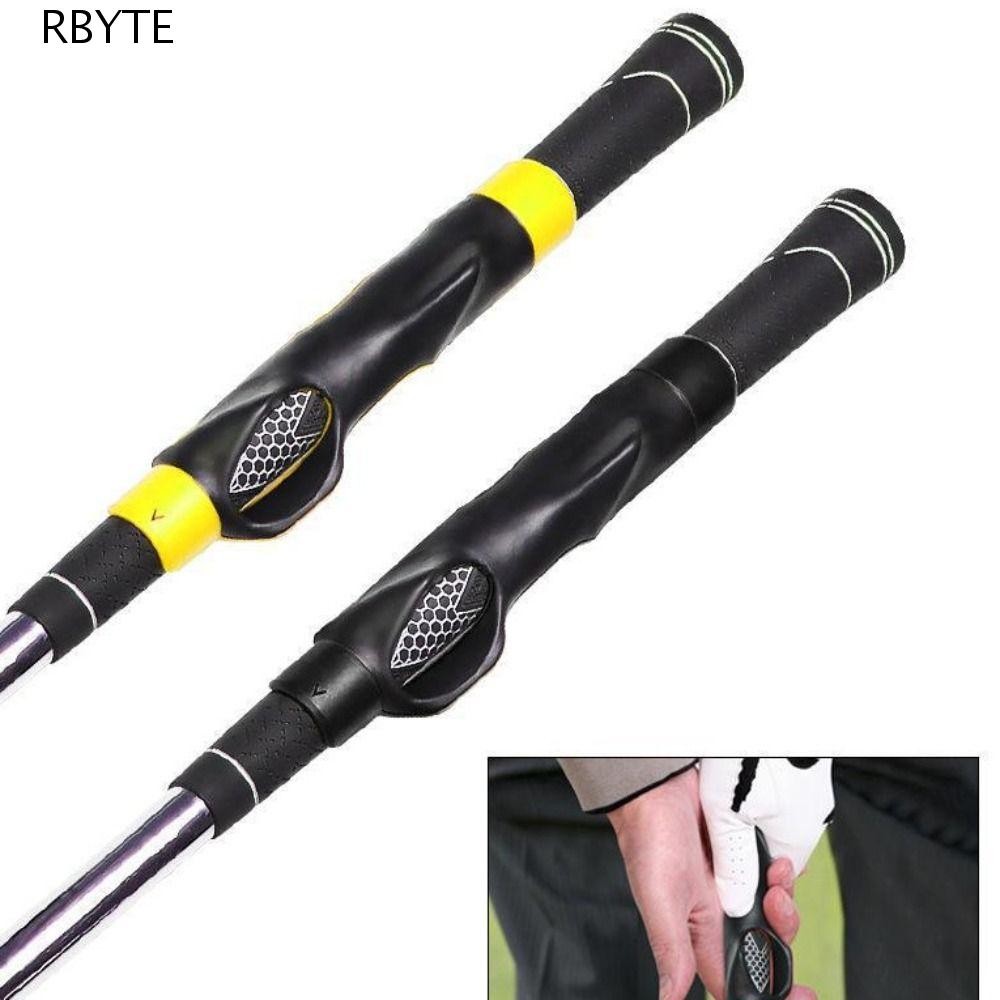 RBYTE Golf Correction Grip, ABS Training Aid Golf Training Grip, Golf Swing Trainer Anti-slip ...