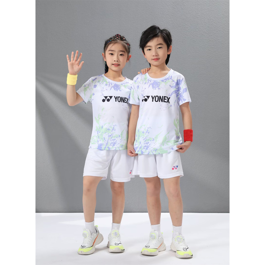 ในสต็อกจัดส่งฟรี 2025 ชุดแบดมินตันแห้งเร็วสําหรับเด็ก - ชุดกีฬาป้องกัน ...