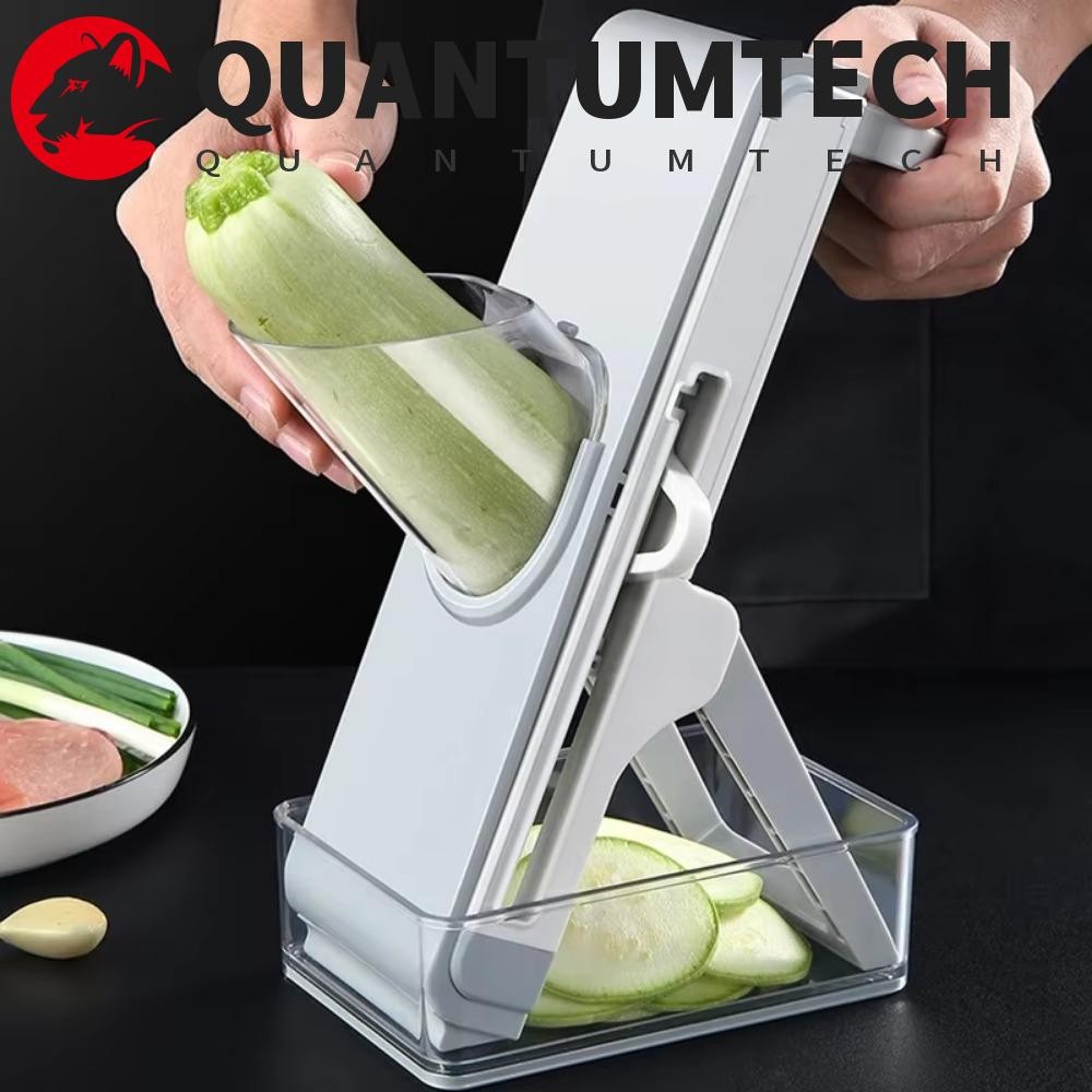 QUANTUMTECH มีดหั่นเนื้อ, คู่มือ 6 in 1 Gadgets เครื่องตัดเนื้อ, เครื่องมือตัดผักสะดวกพลาสติก ...
