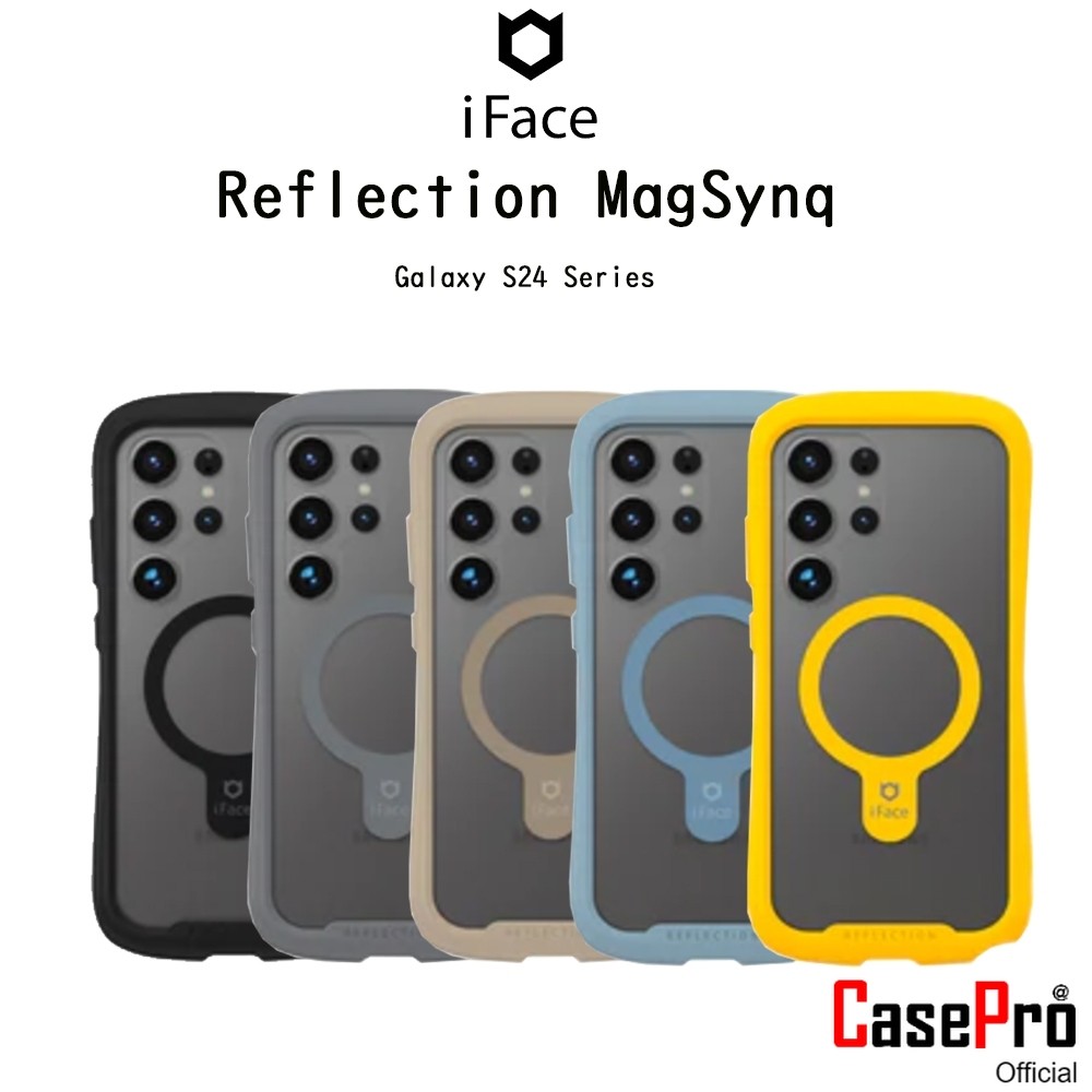 IFACE Reflection MagSynq เคสกันกระแทกเกรดพรีเมี่ยมจากเกาหลี เคสสำหรับ Galaxy S24 Ultra | Shopee ...