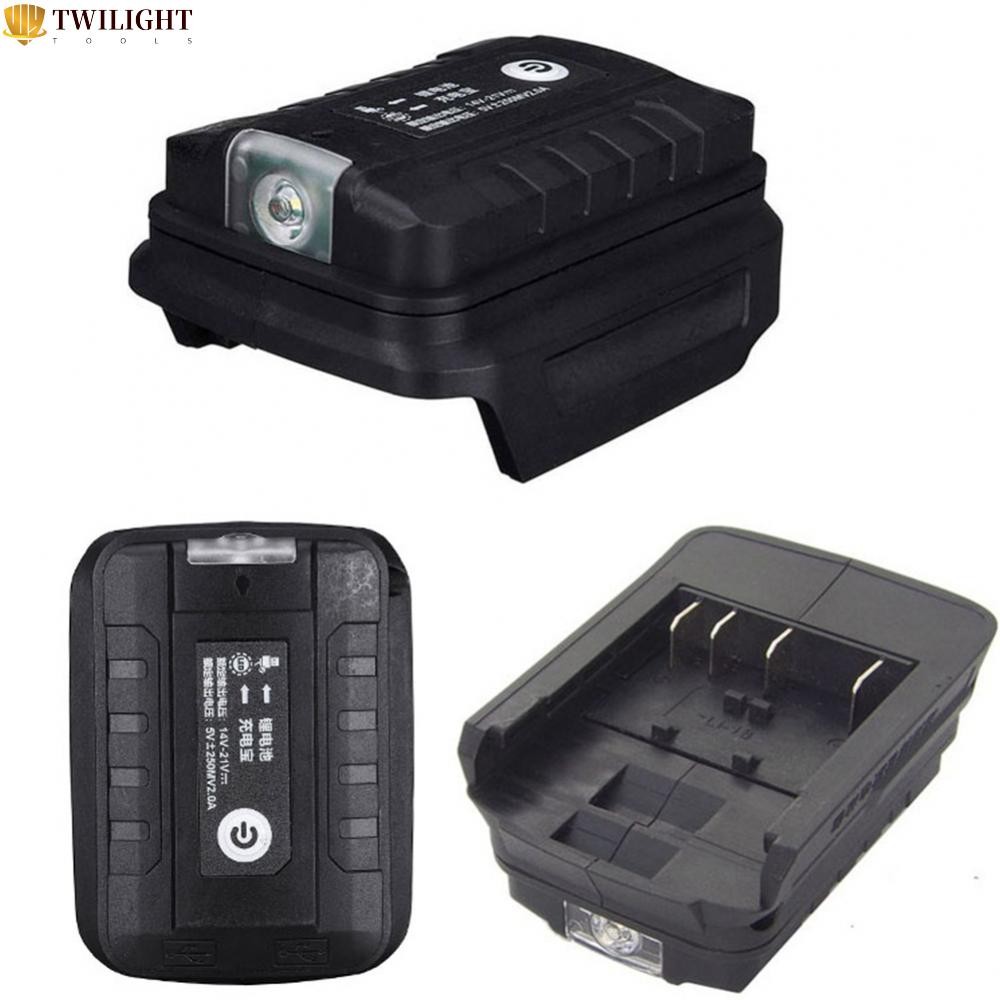 อะแดปเตอร์ Power Bank แบตเตอรี่สําหรับ Bosch 18V พร้อมพอร์ตชาร์จ USB ...