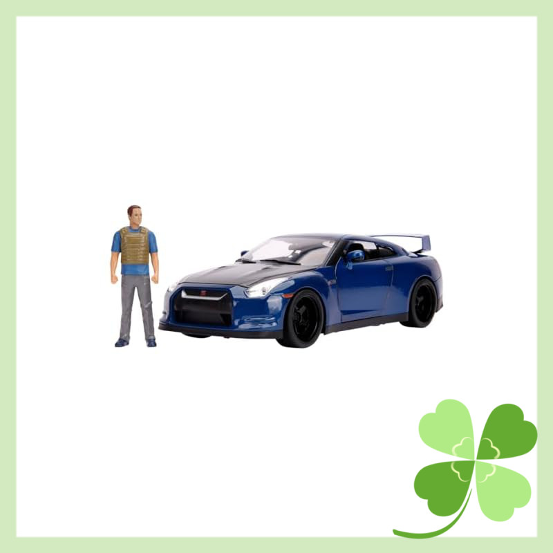 Jada Toys Fast & Furious Series 1/18 F&F 7 2009 Nissan GT-R R35 Blue ...