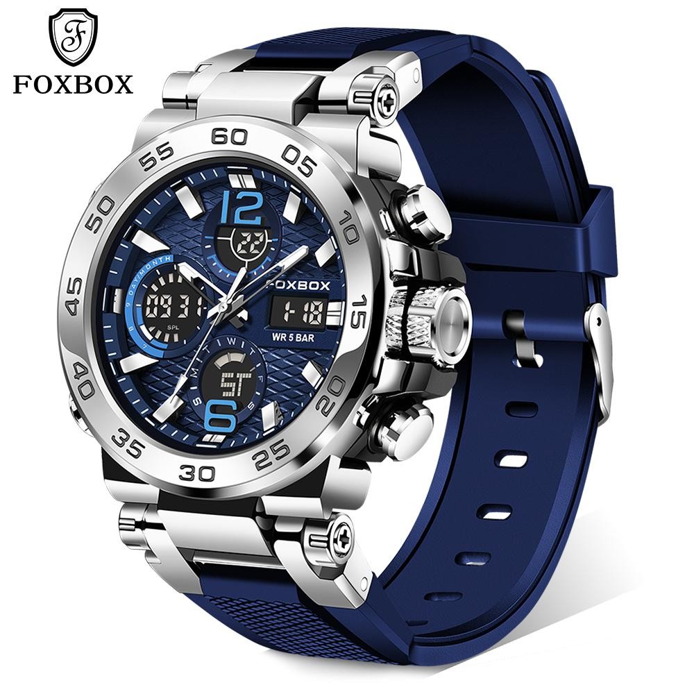 Th-foxbox นาฬิกาแฟชั่นผู้ชาย Modelus Multi-Function | Shopee Thailand