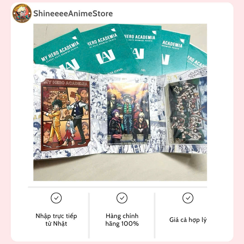 [GENUINE Japanese] Set item/Bromide Anime MHA My Hero Academia ...