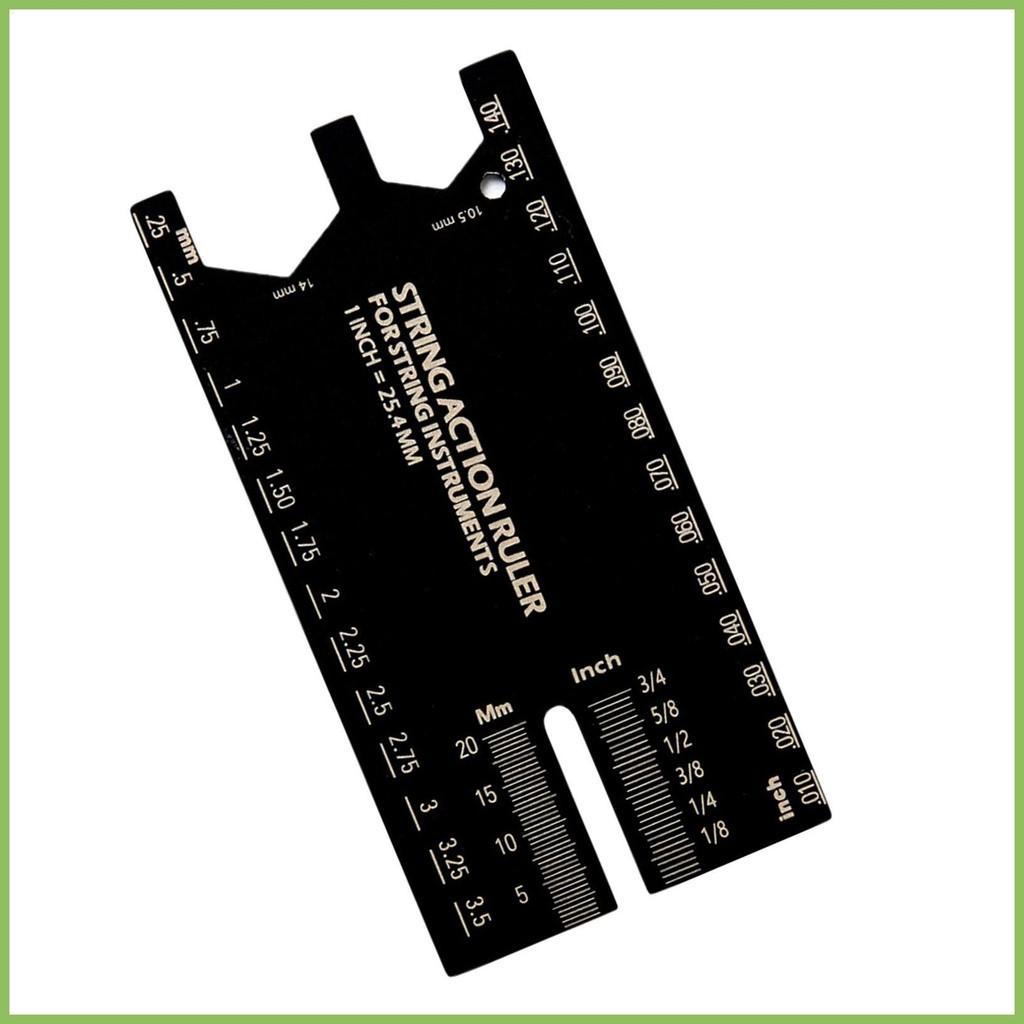 String Action ไม้บรรทัด Fret Leveling Guide String ความสูงซ่อมและการ ...