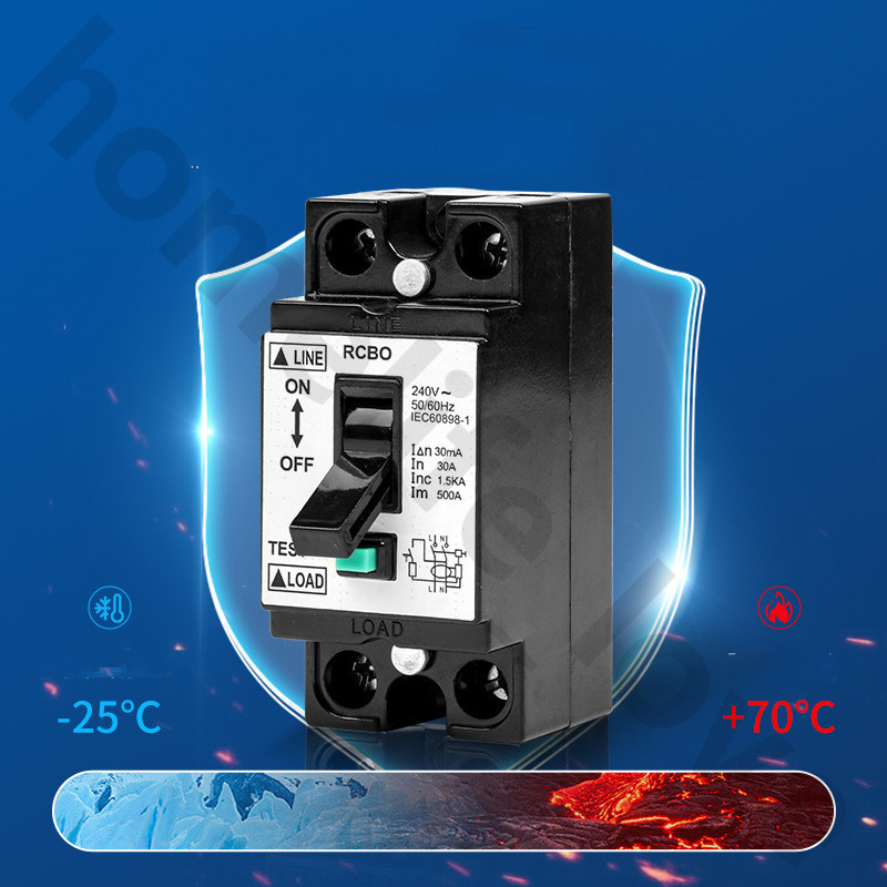 เบรกเกอร์กันดูด NT50 2P 20A/30A FJ-30RCBO ฟูจิยาม่า เบรกเกอร์ กันไฟดูด กันไฟรั่ว เบรคเกอร์ ...