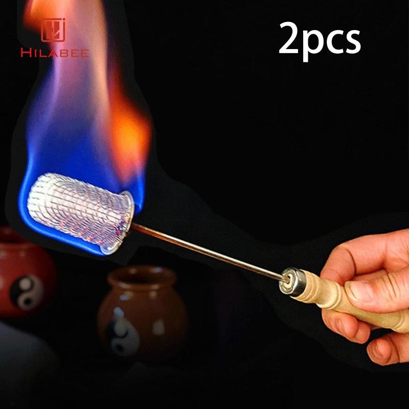 [hilabee] 2 ชิ้น Cupping ไฟฉาย Fire Cupping Stick อุปกรณ์เสริมReusable ...