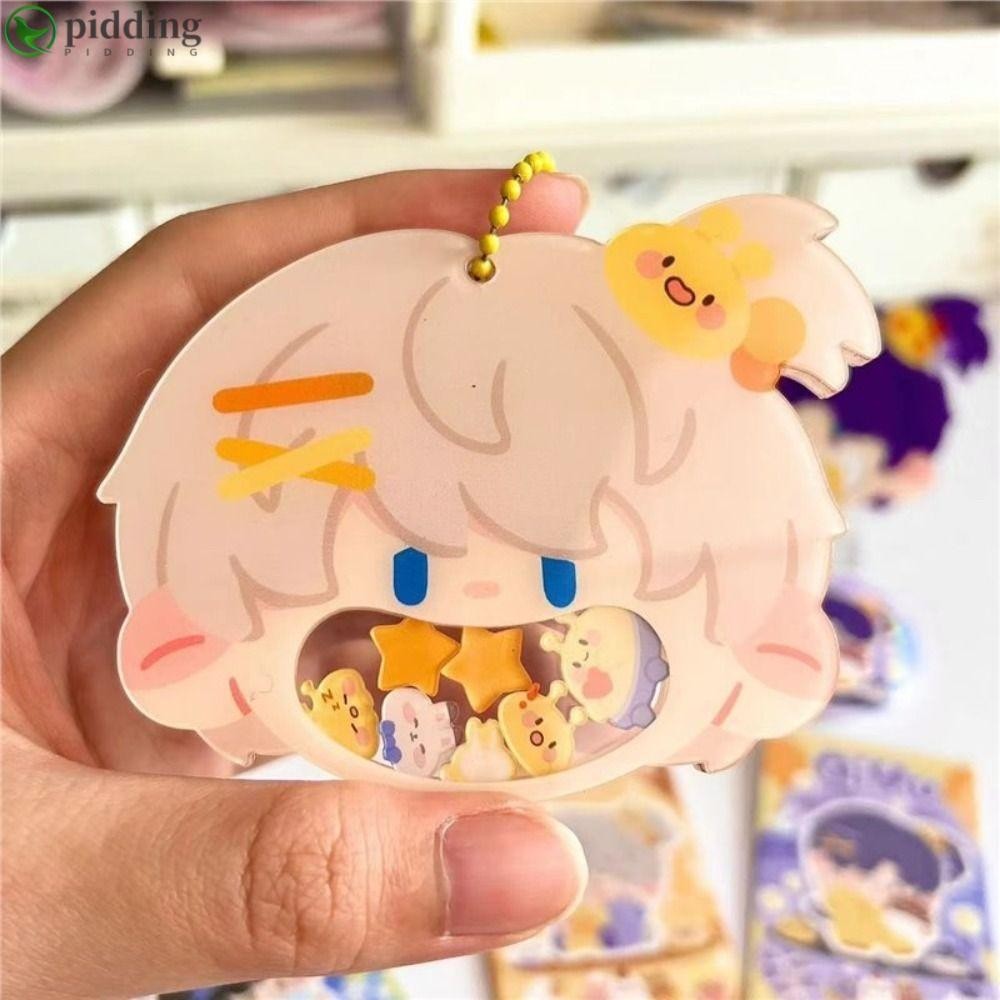 PIDDING Bag Pendent, Dress Up Acrylic Love and Deepspace Shake พวงกุญแจ ...