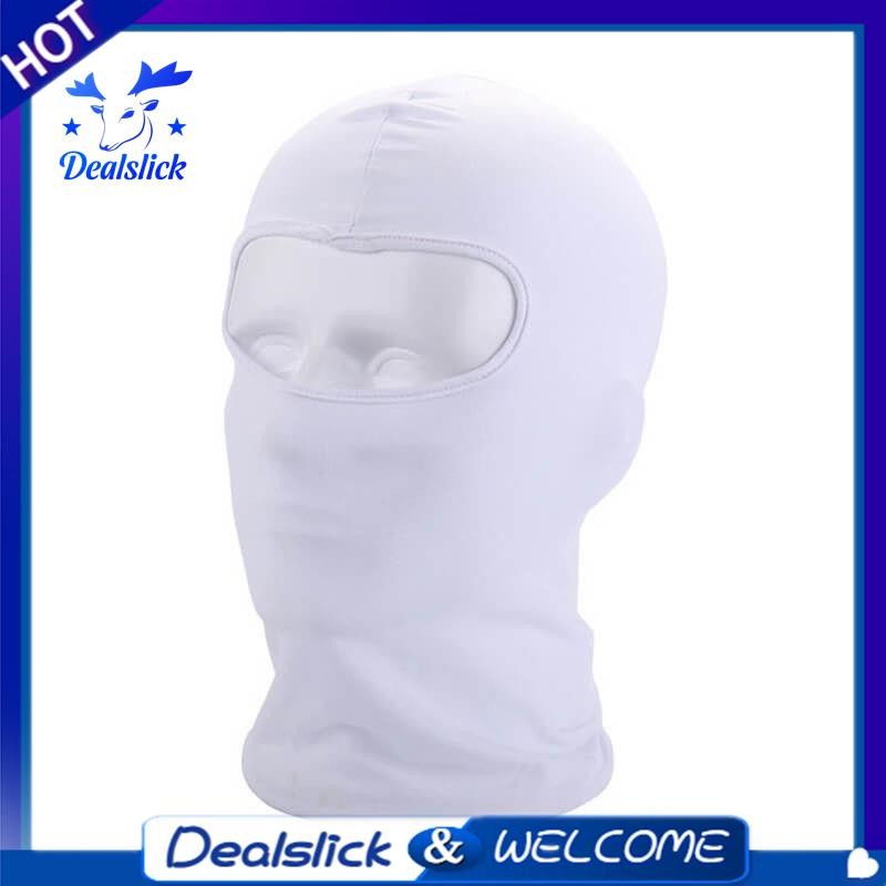 Dealslick Outdoor Full Face Mask Spandex Balaclava Thin Motorcycle ...
